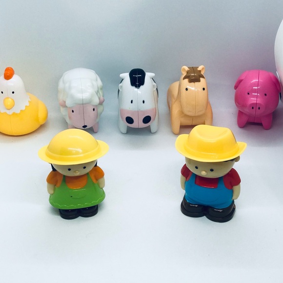 Boley | Toys | Boley Toddler Farm Animal Toy Farmer Boy And Girl Wsheep ...